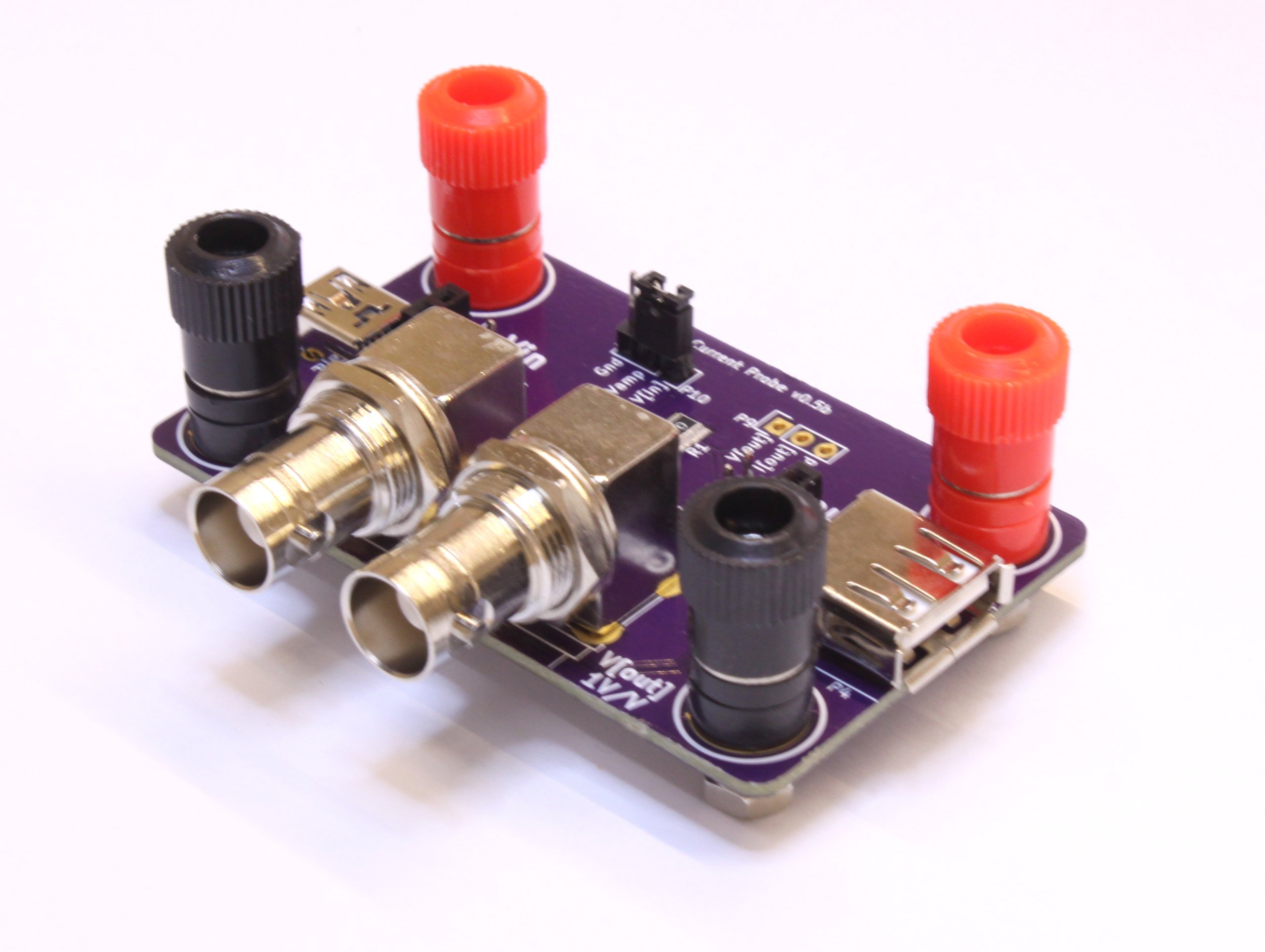 Oscilloscope Current Probe Adapter from leonerd on Tindie